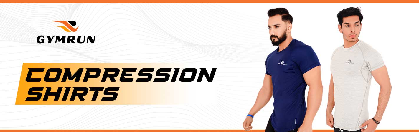 Men's Compression T-Shirts | Men's Workout Tees | GYMRUN Activewear